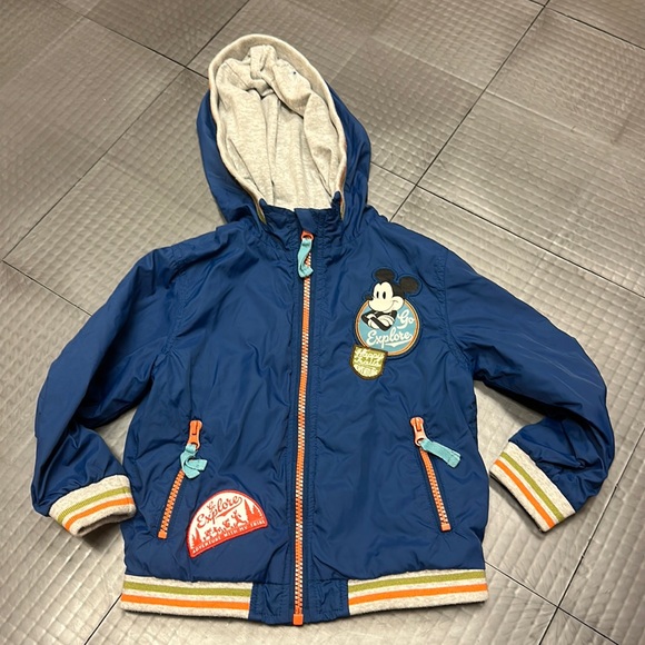 Disney | Jackets & Coats | Disney Boys Mickey Mouse Size 3 Hooded ...